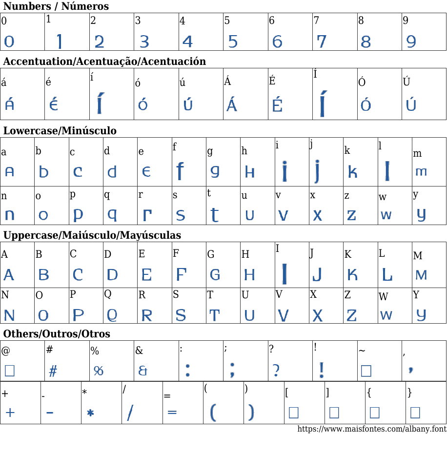 Albany: Free Font Download | MaisFontes