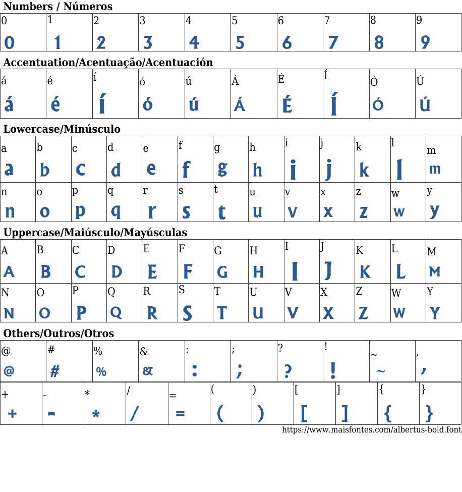 Albertus Bold font download | MaisFontes.com