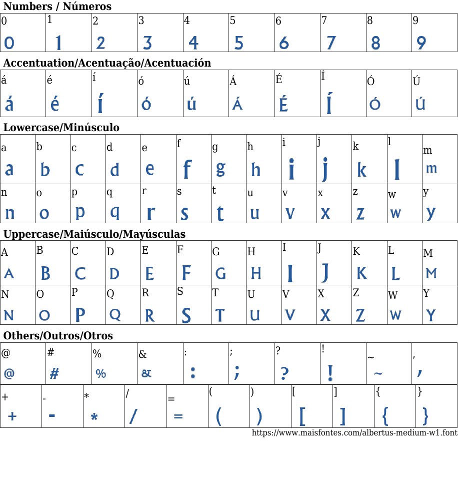 Albertus Medium W1: Free Font Download | MaisFontes