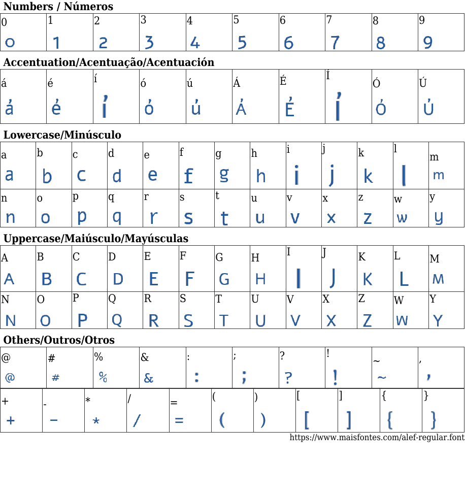 Alef Regular: Baixar Fonte Grátis | MaisFontes