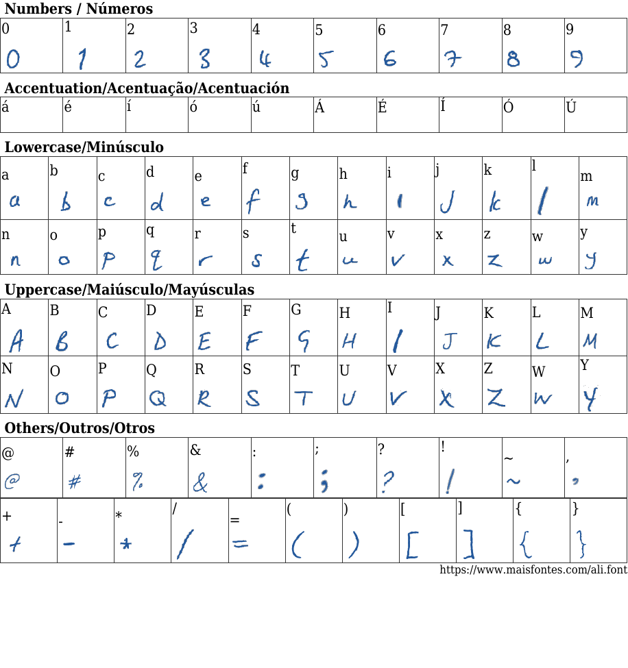 Ali: Download Free Font | MaisFontes