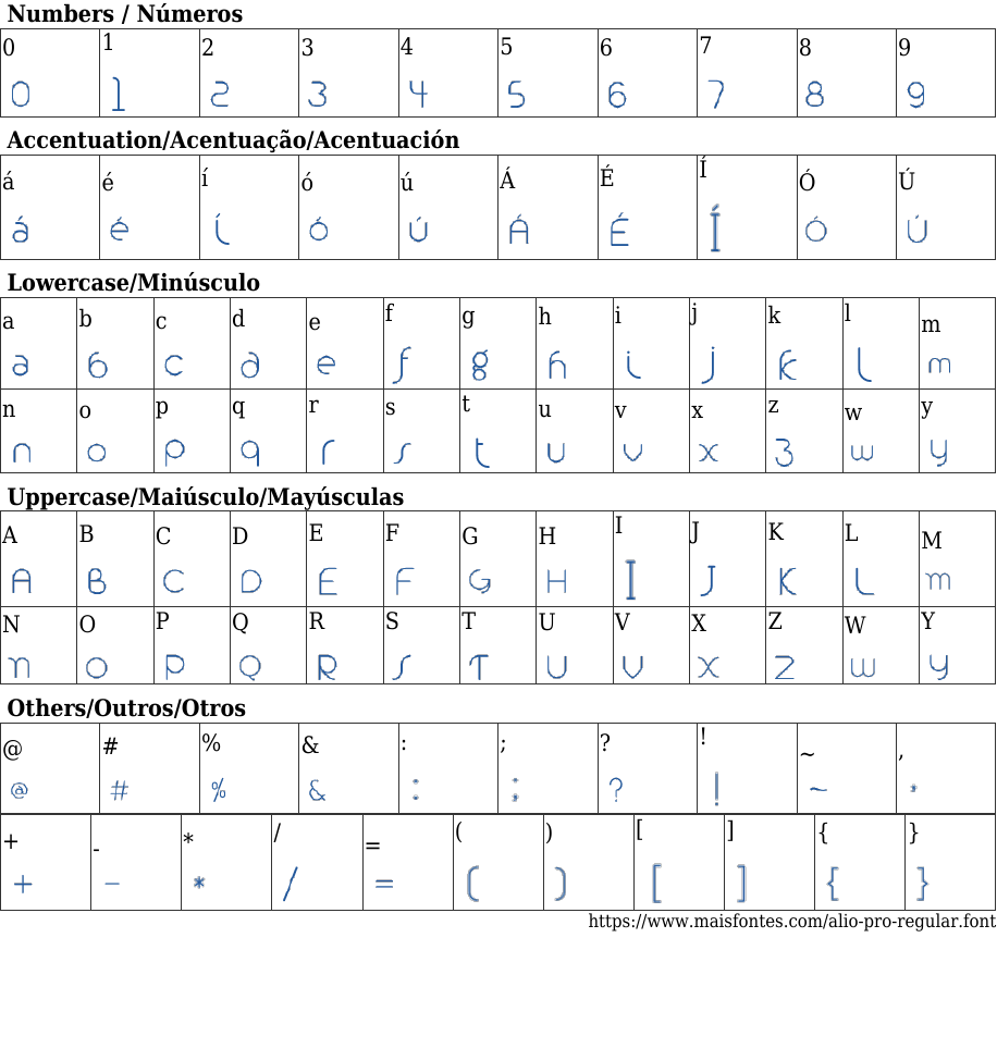 Alio Pro Regular: Free Font Download | MaisFontes