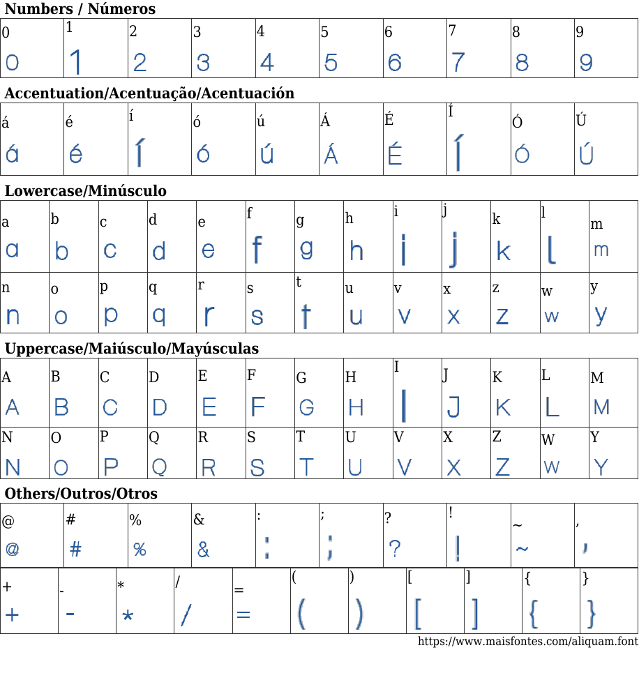 Aliquam: Free Font Download | MaisFontes