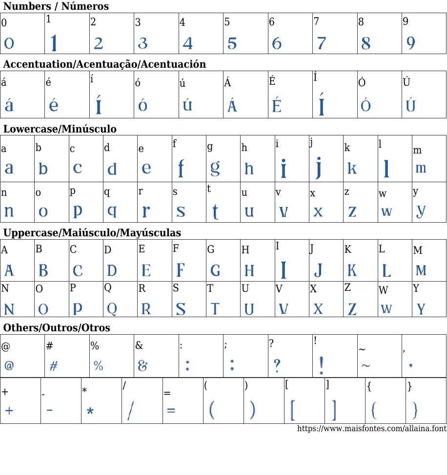 Allaina Font: Free Download | MaisFontes
