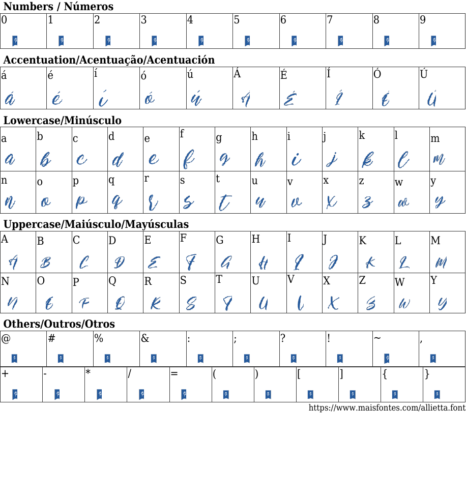 Allietta: Baixar Fonte Grátis | MaisFontes