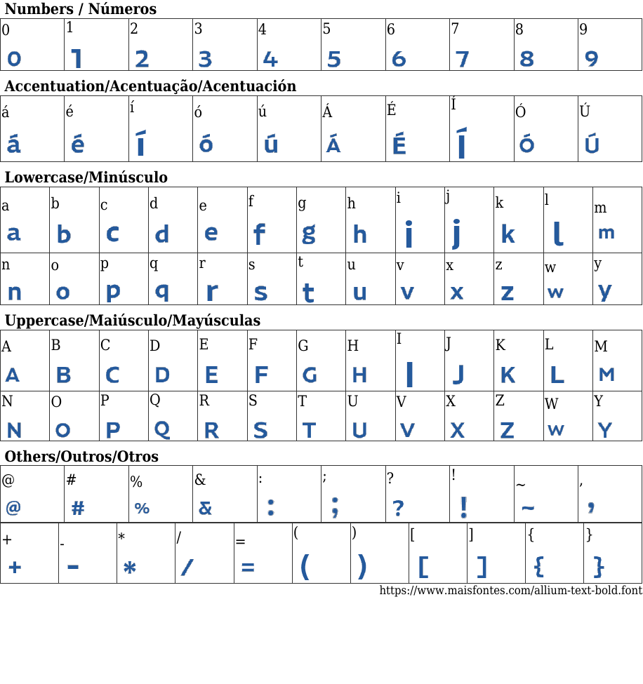 Allium Text Bold: Free Font Download | MaisFontes