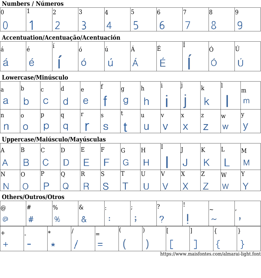 Almarai Light Font: Free Download | MaisFontes