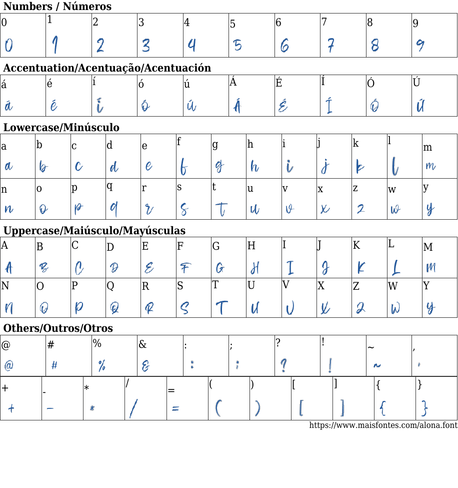 Alona: Free Font Download | MaisFontes