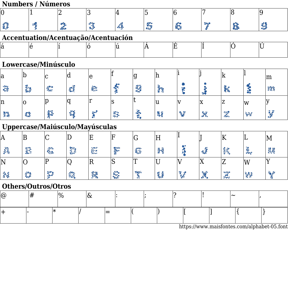 Alphabet 05: Free Font Download | MaisFontes