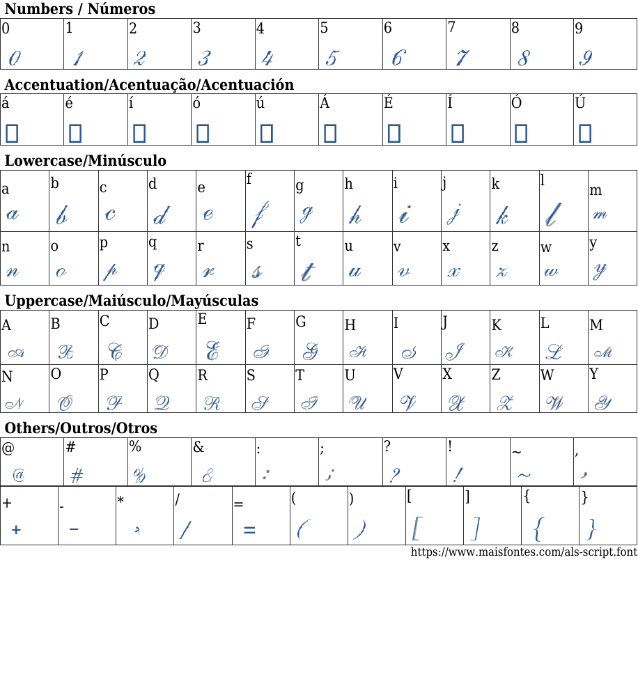 ALS Script Font: Free Download | MaisFontes