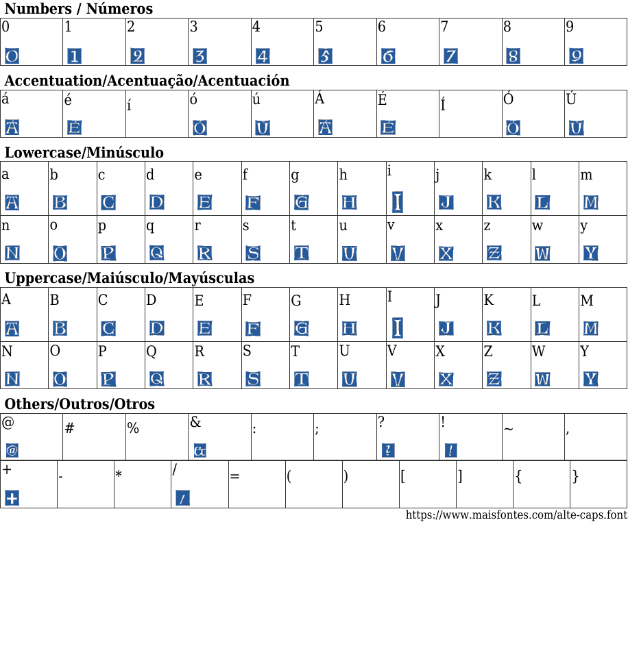 Alte Caps: Baixar Fonte Grátis | MaisFontes