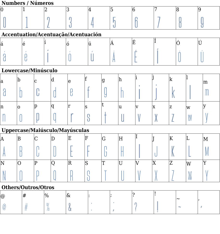 Altitude Condensed UltraLight: Free Font Download | MaisFontes