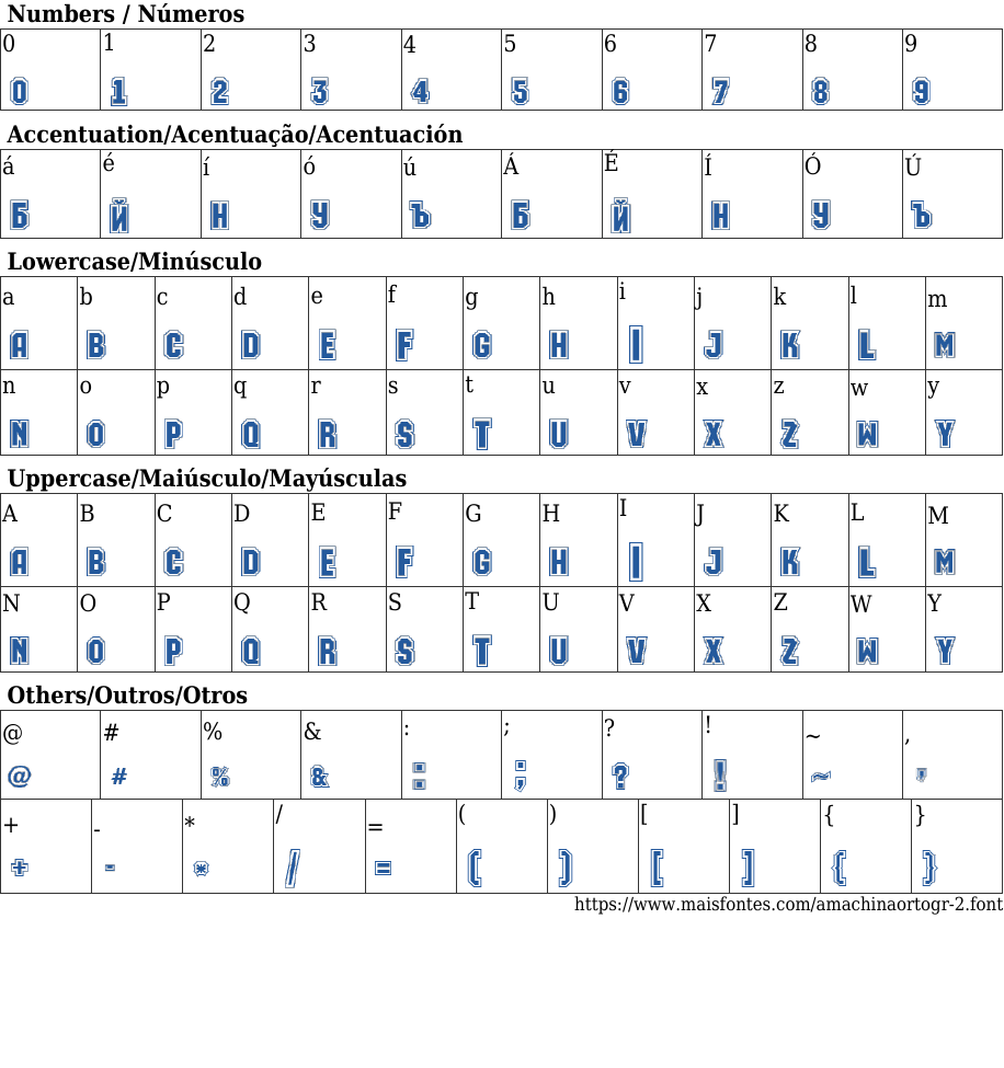 AMachina Orto Gr: Descargar Fuente Gratis | MaisFontes