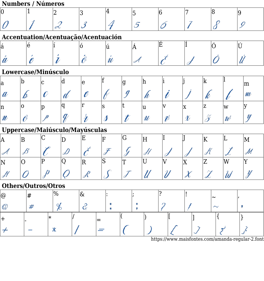 Amanda Art Regular: Free Font Download | MaisFontes