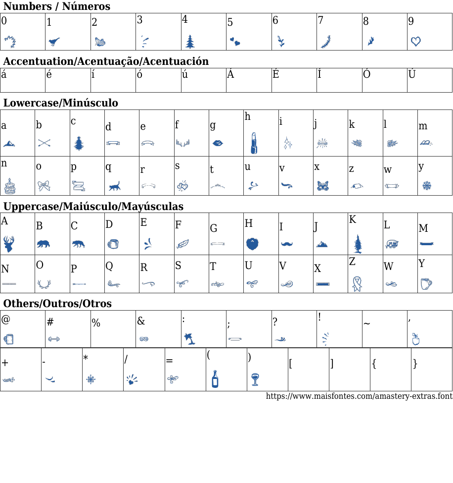 Amastery Extras: Baixar Fonte Grátis | MaisFontes