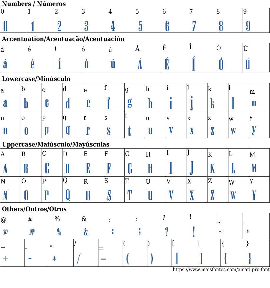 Amati Pro: Baixar Fonte Grátis | MaisFontes