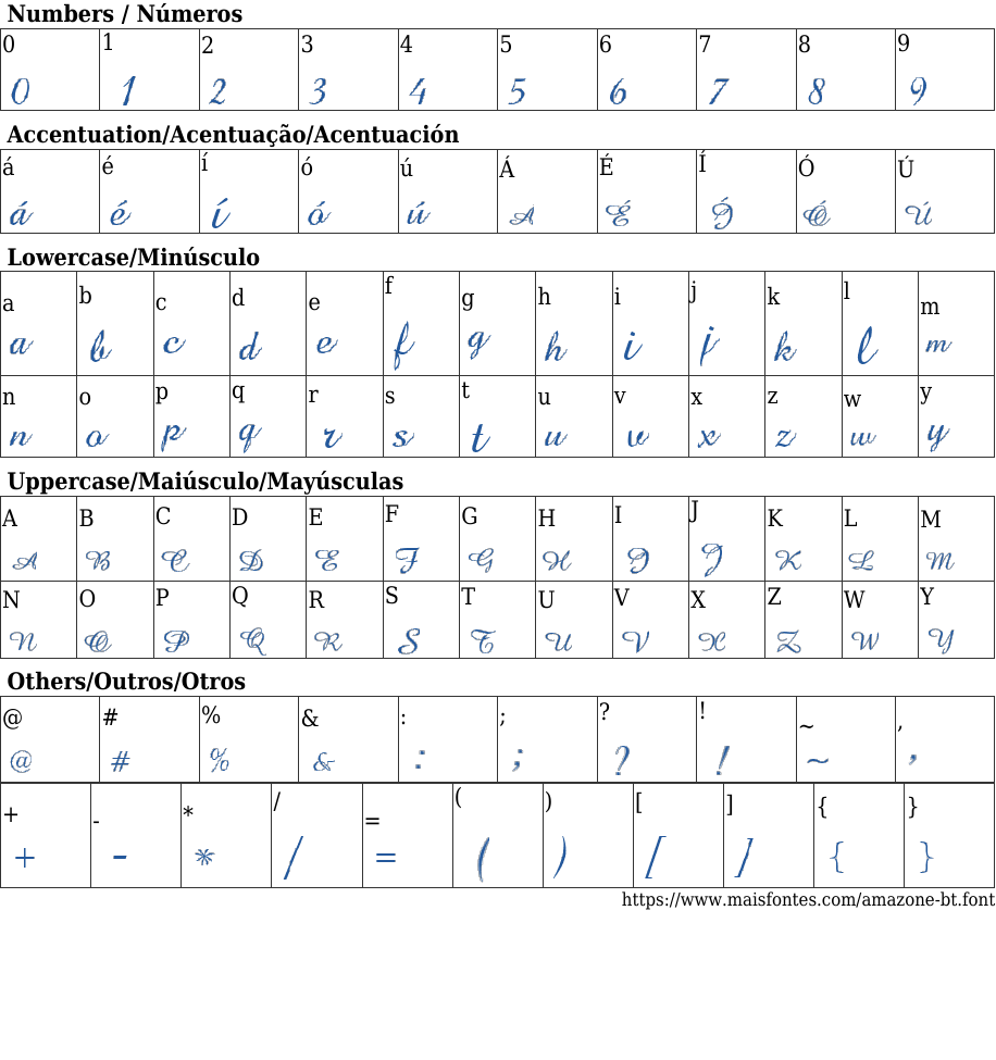 Amazone BT: Free Font Download | MaisFontes
