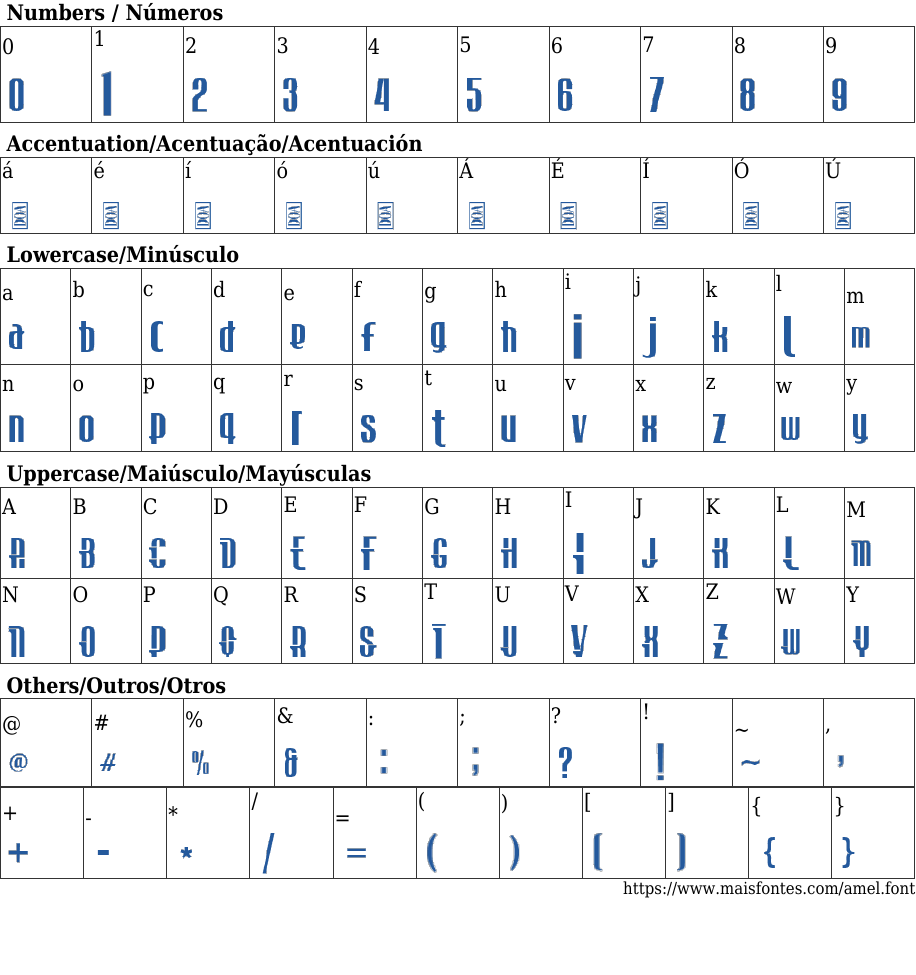 Amel: Download Free Font | MaisFontes