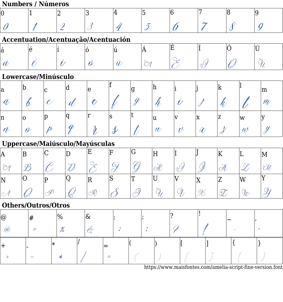 Amelia Script Fine: Baixar Fonte Grátis | MaisFontes