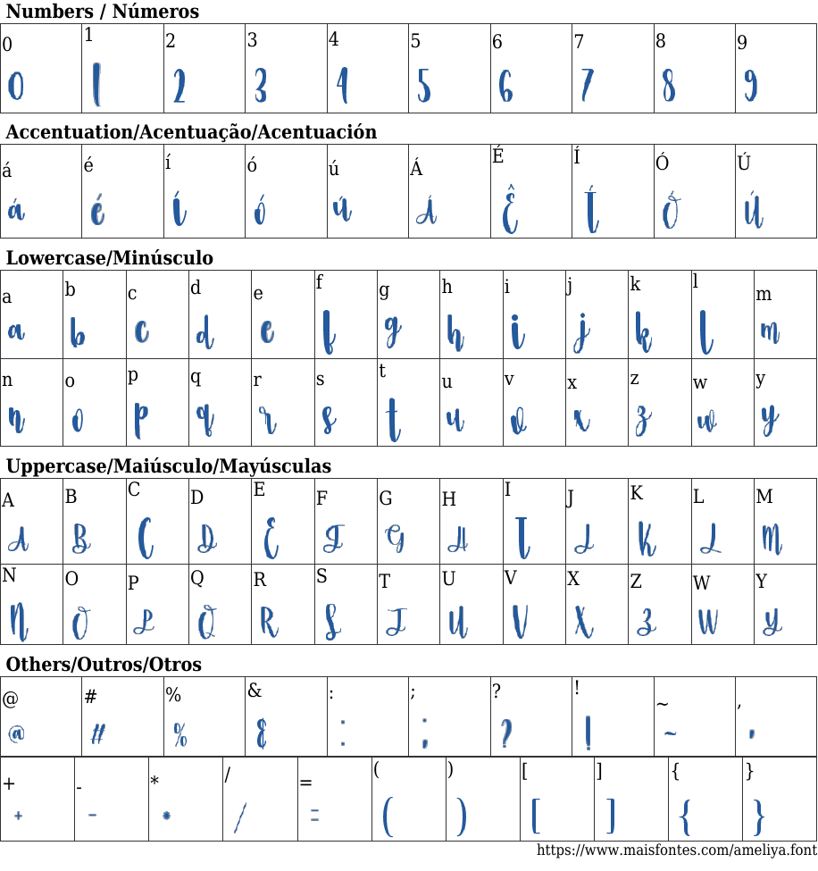Ameliya: Baixar Fonte Grátis | MaisFontes