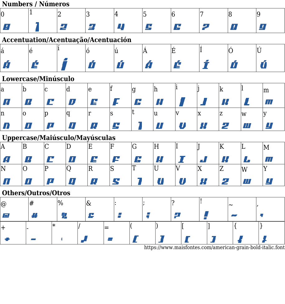 American Grain Bold Italic: Baixar Fonte Grátis | MaisFontes