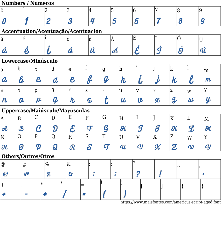 Americus Script Aged: Free Font Download | MaisFontes