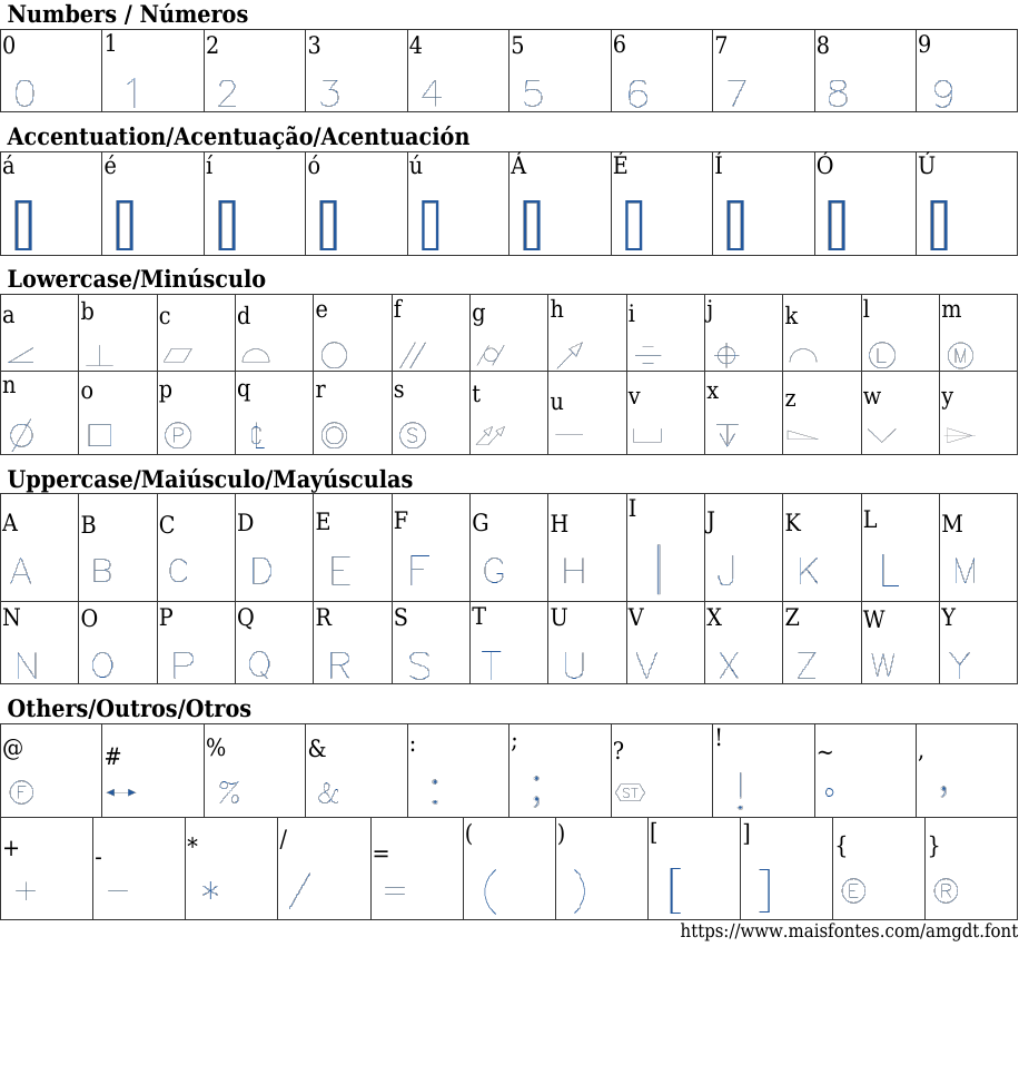 AMGDT: Baixar Fonte Grátis | MaisFontes