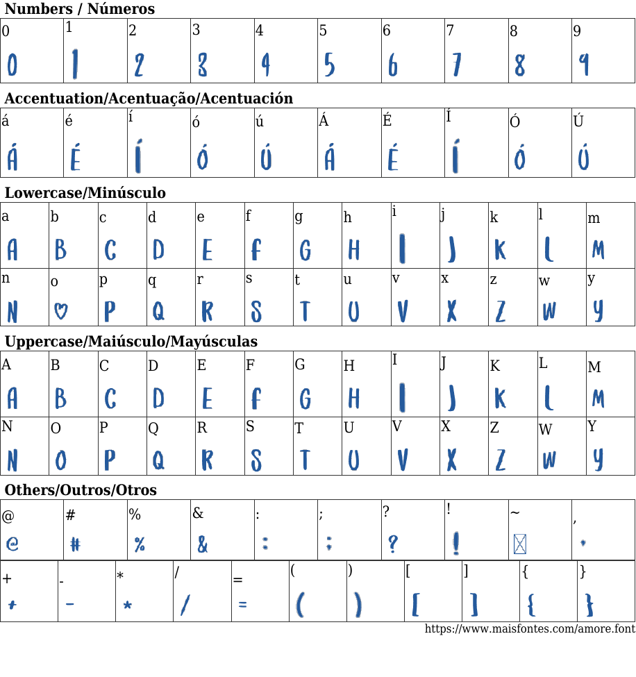 Amore: Free Font Download | MaisFontes
