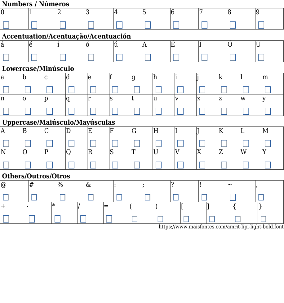 Amrit Lipi Light Bold: Free Font Download | MaisFontes