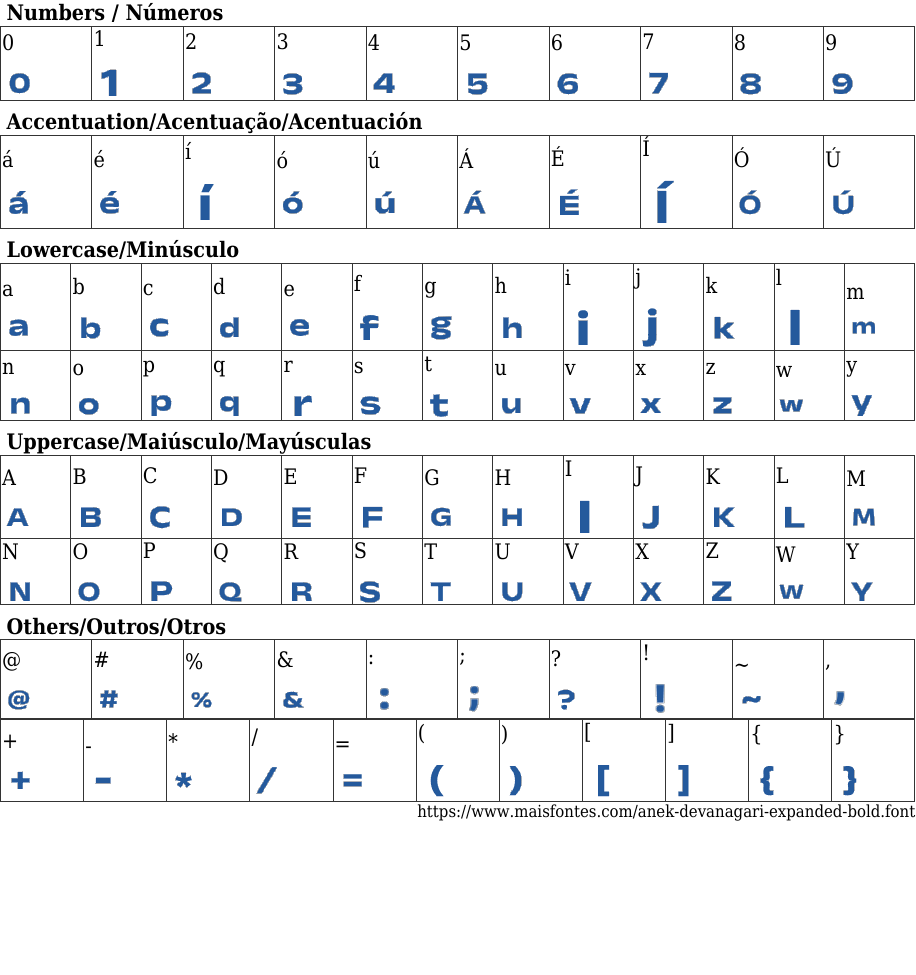 Anek Devanagari Expanded Bold: Free Font Download | MaisFontes