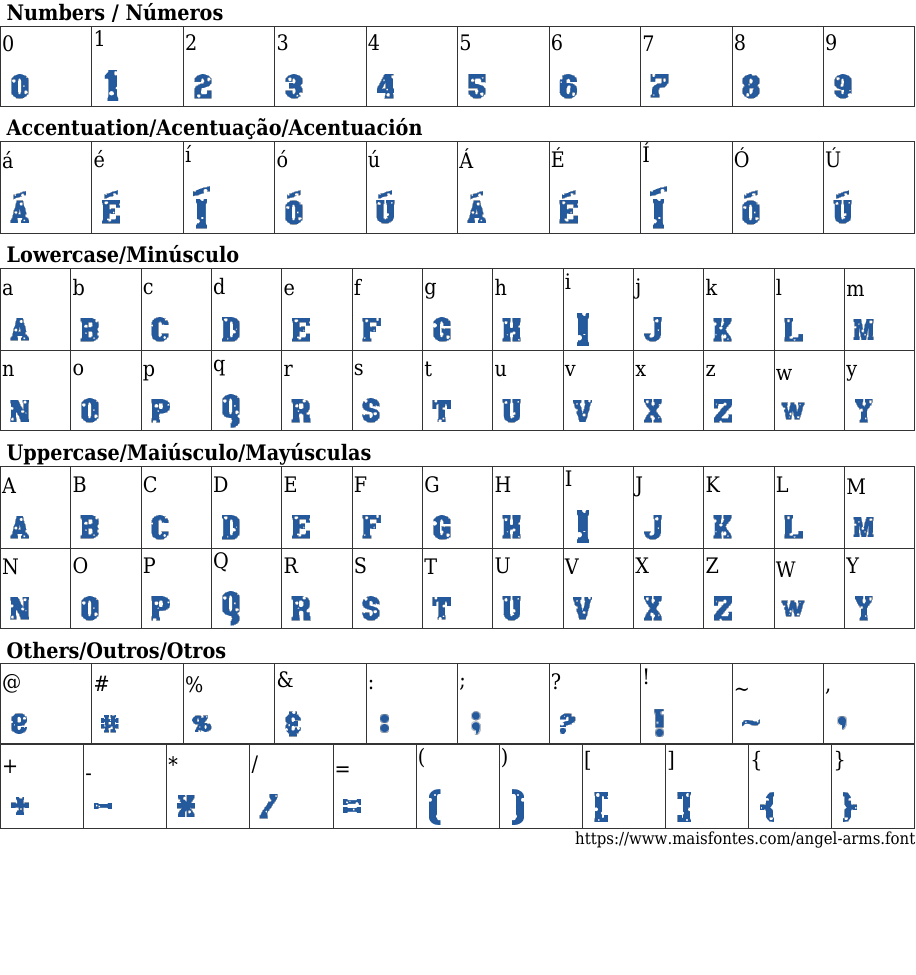 Angel Arms: Baixar Fonte Grátis | MaisFontes