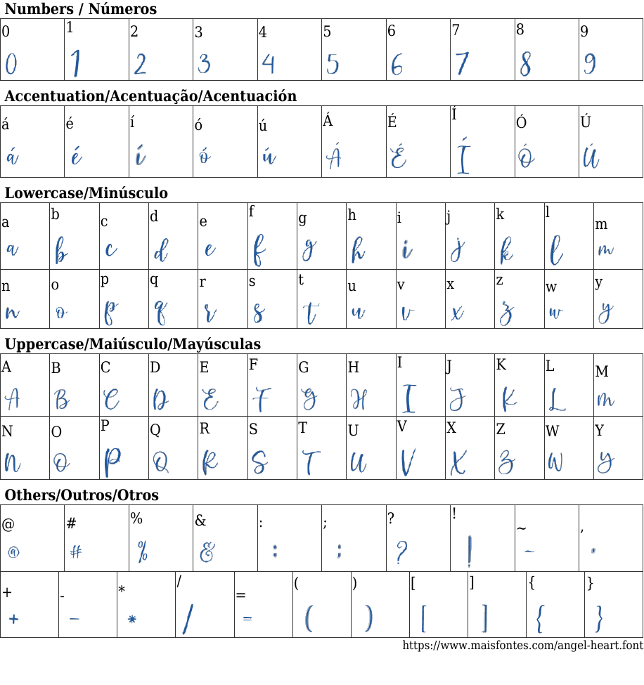 Angel Heart: Free Font Download | MaisFontes