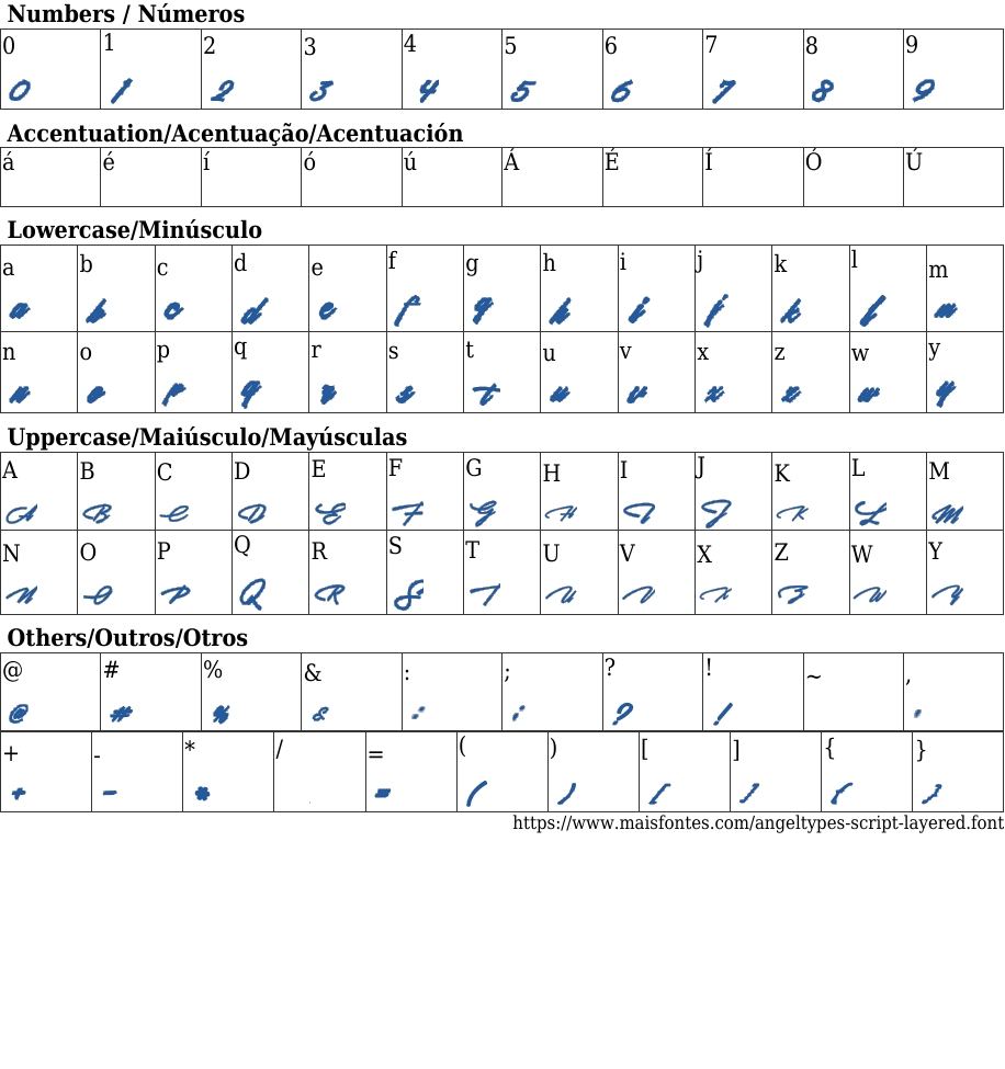 Angeltypes Script Layered: Free Font Download | MaisFontes
