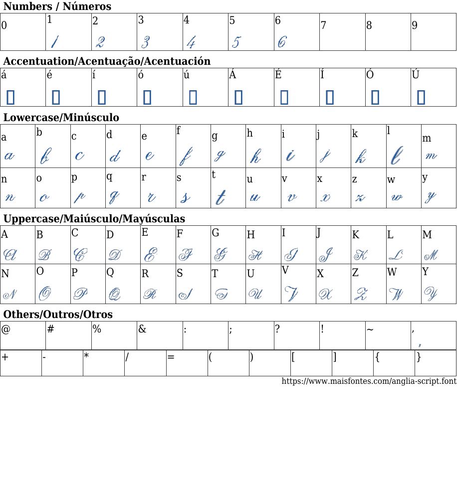 Anglia Script: Free Font Download | MaisFontes
