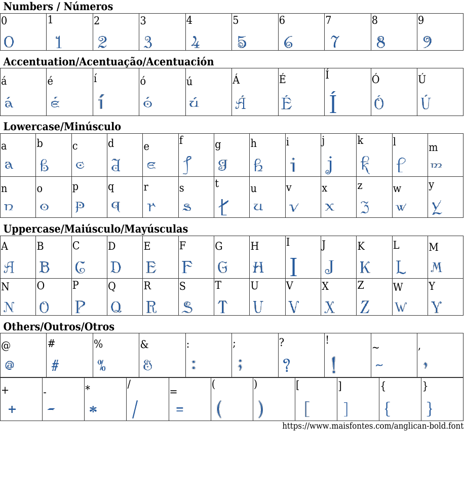Anglican Bold: Free Font Download | MaisFontes