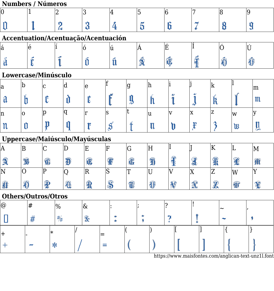 Anglican Text UNZ1L: Baixar Fonte Grátis | MaisFontes