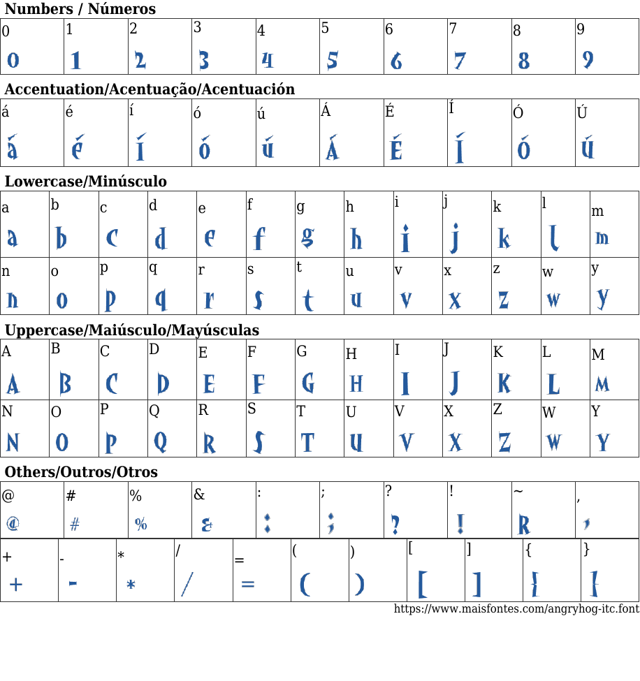 Angryhog ITC: Baixar Fonte Grátis | MaisFontes