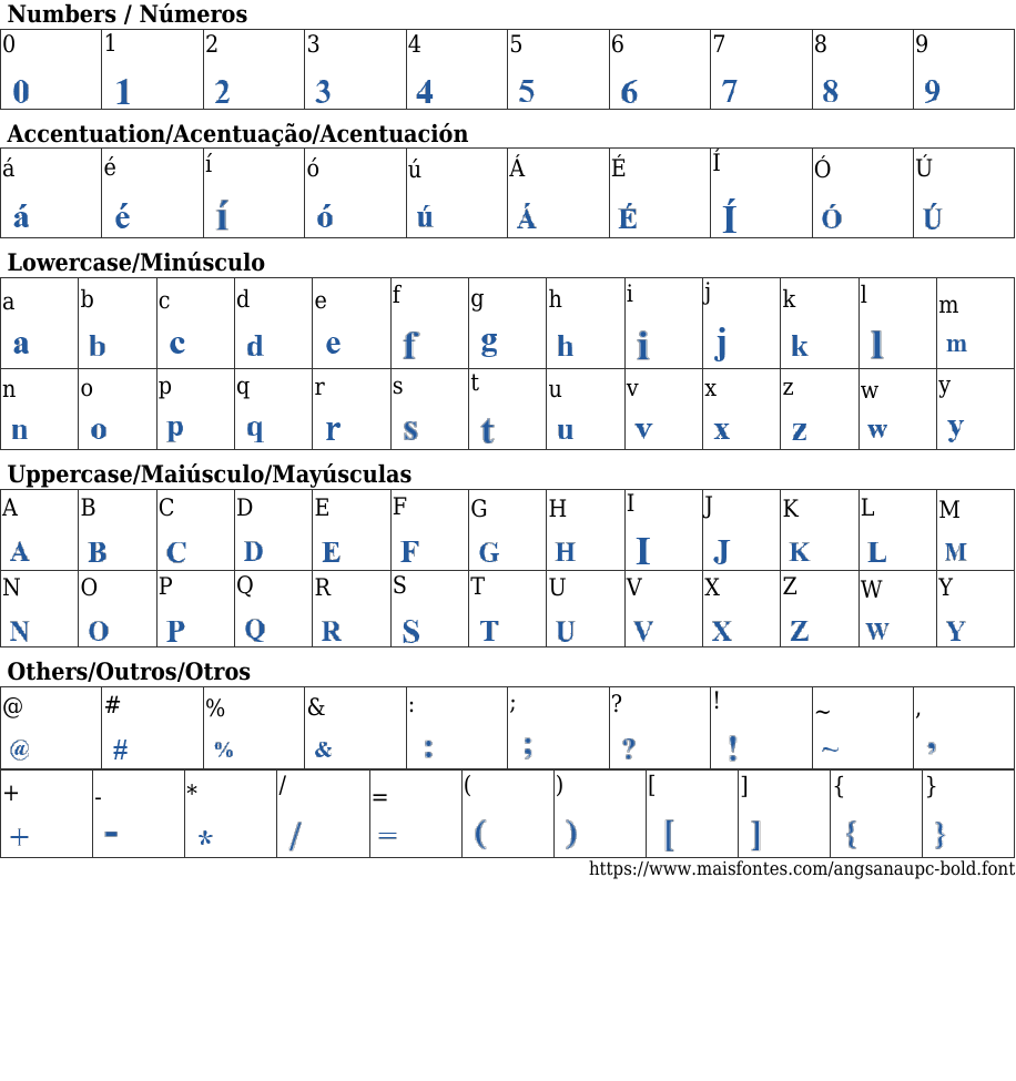 Angsana UPC Bold Font: Free Download | MaisFontes