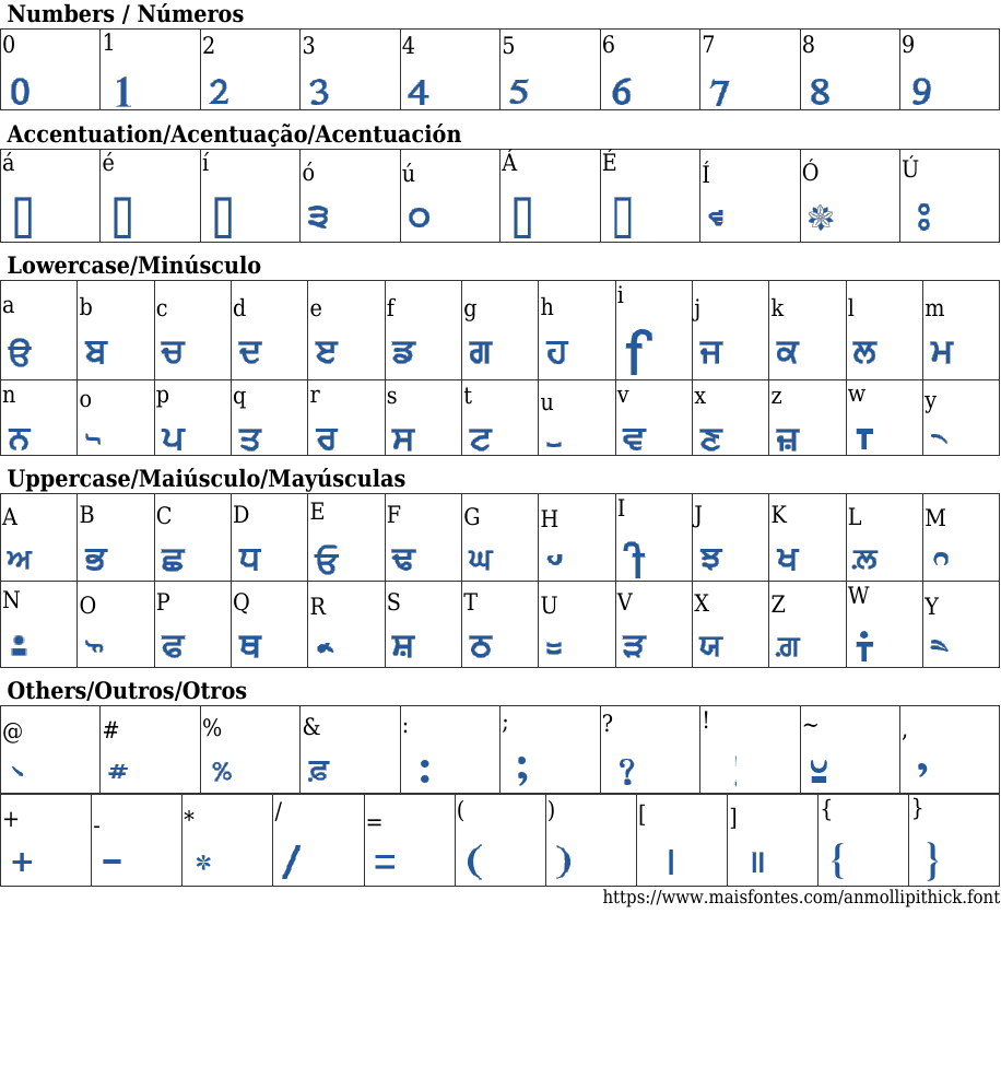 Anmol Lipi Thick: Download Free Font | MaisFontes