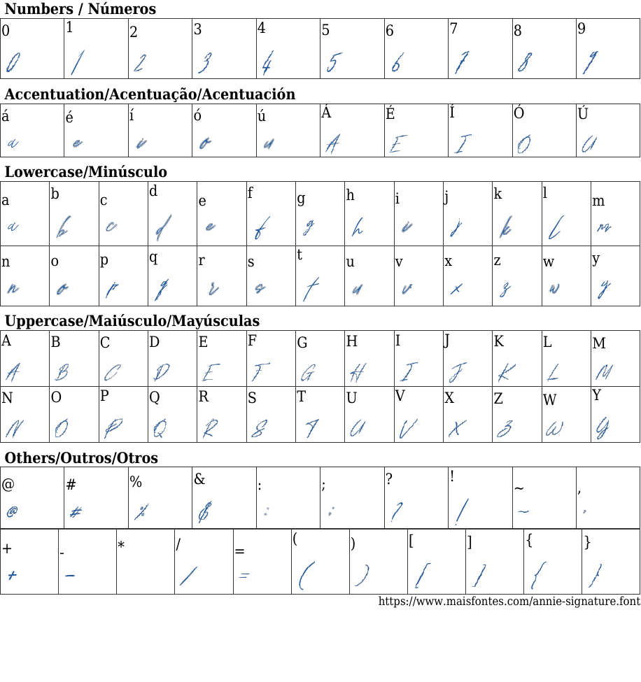 Annie Signature: Baixar Fonte Grátis | MaisFontes