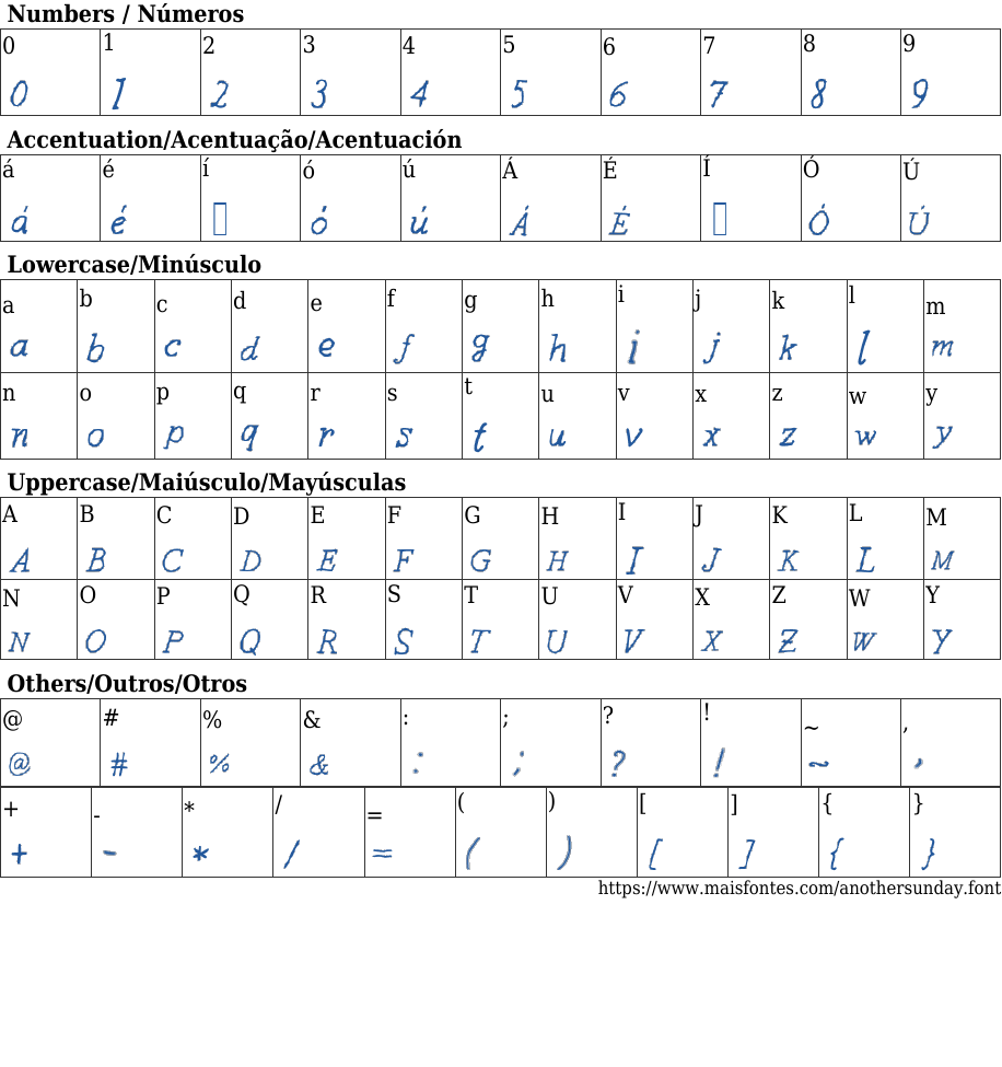 Another Sunday: Baixar Fonte Grátis | MaisFontes