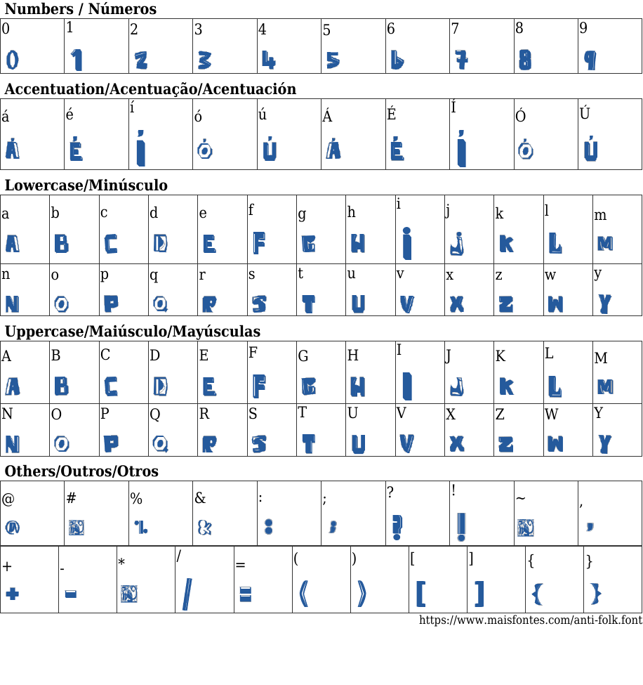 Anti folk Font: Free Download | MaisFontes