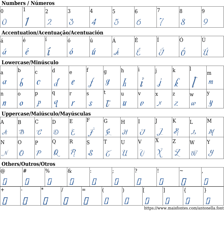 Antonella Font: Free Download | MaisFontes