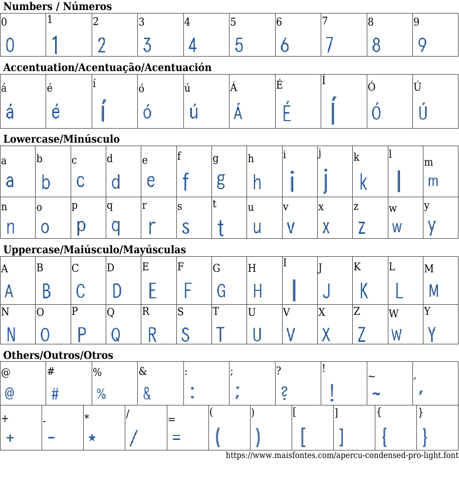 Apercu Pro Condensed Light Font: Free Download | MaisFontes