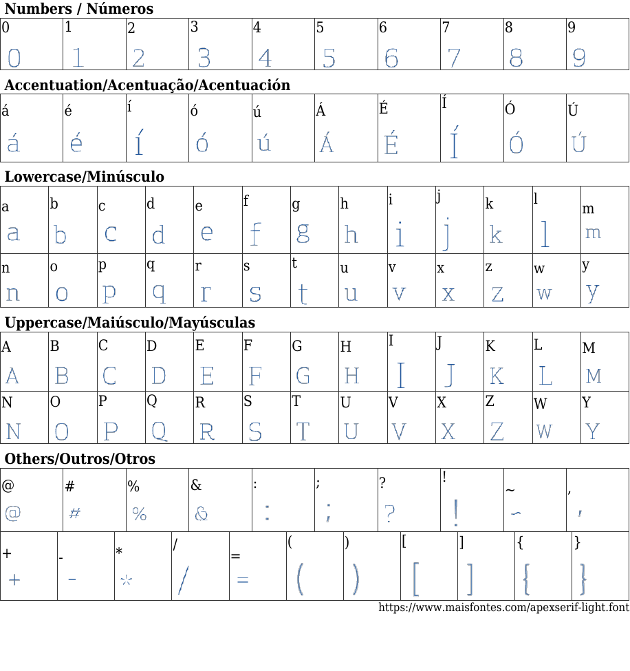 Apex Serif Light: Free Font Download | MaisFontes