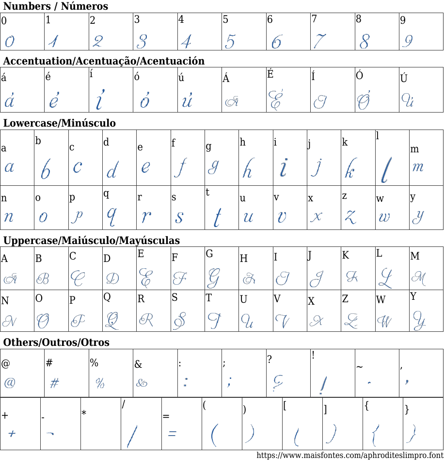 Aphrodite Slim Pro: Download Free Font | MaisFontes