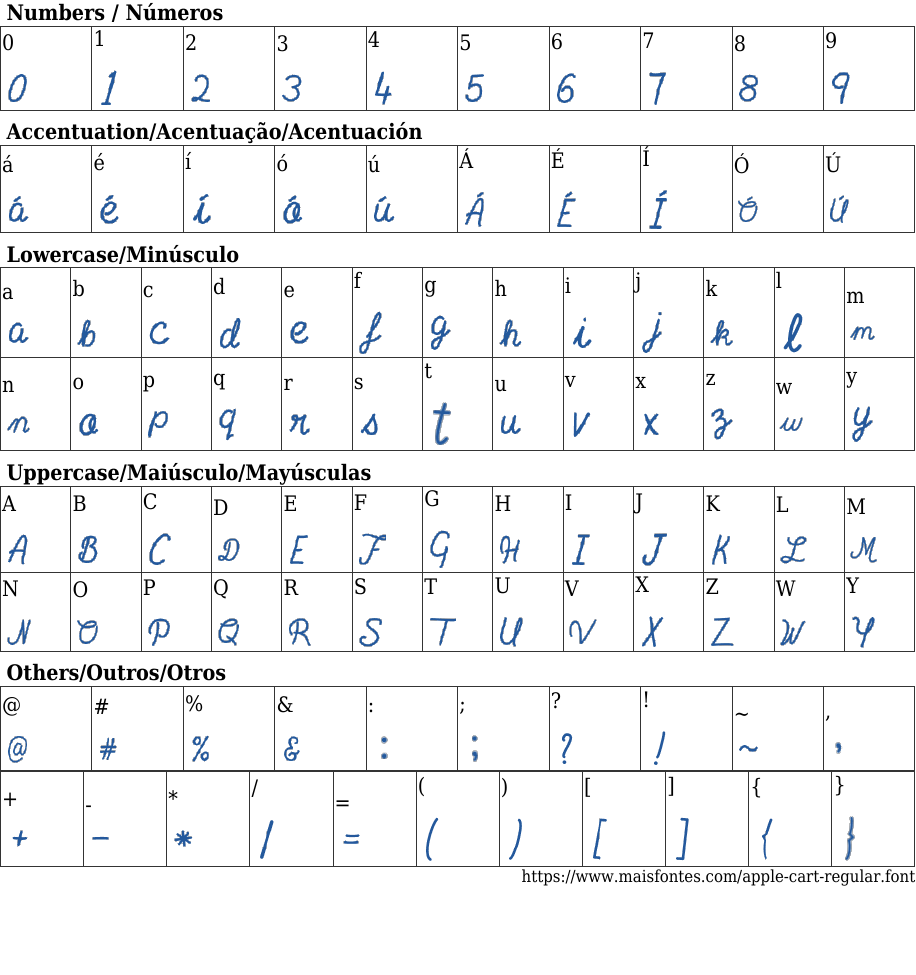 Apple Cart Regular: Free Font Download | MaisFontes