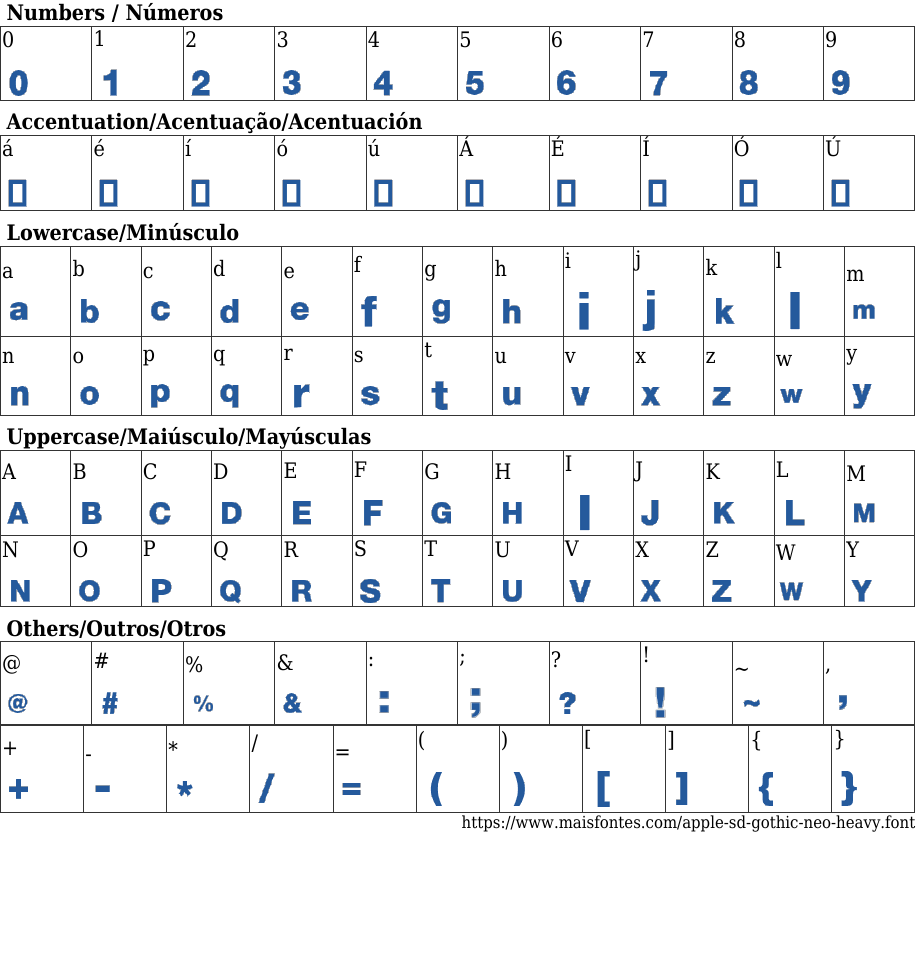 Apple SD Gothic Neo Heavy Font: Free Download | MaisFontes