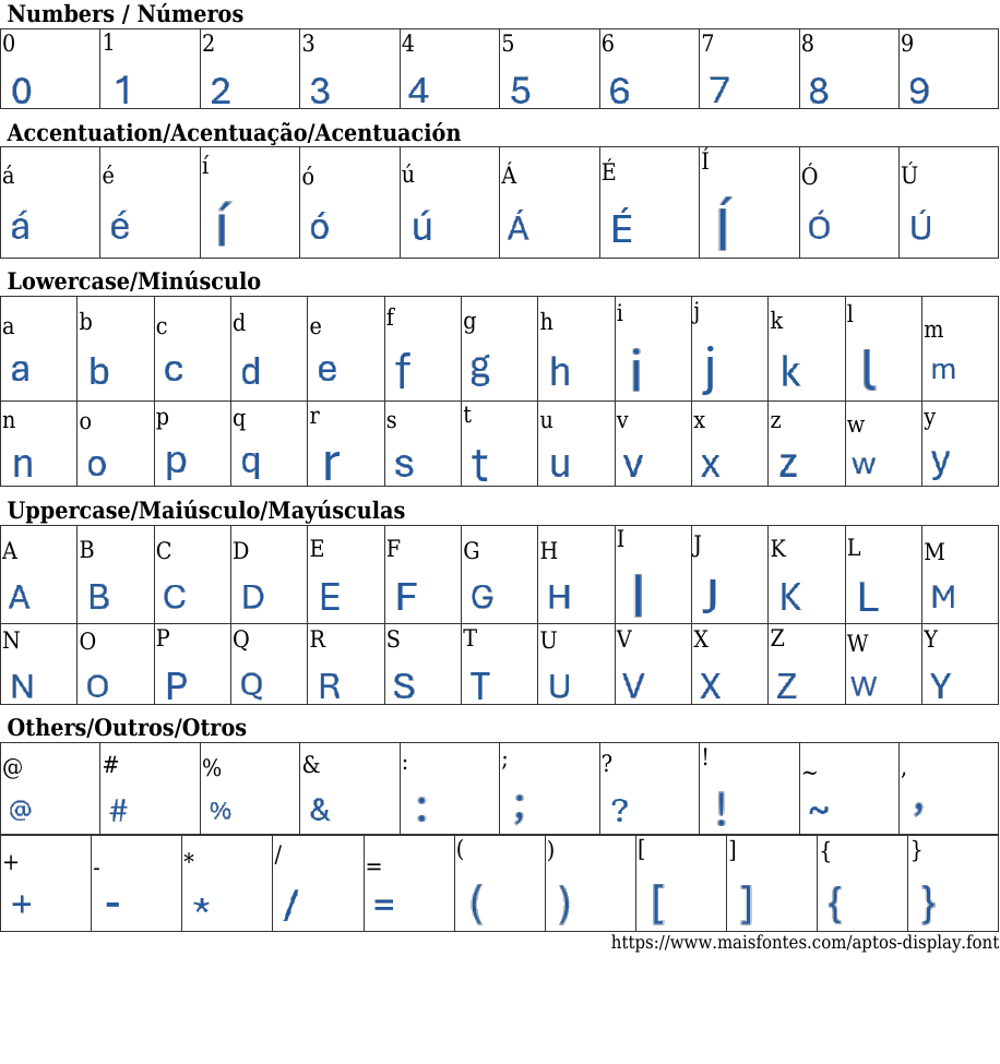 Aptos Display: Free Font Download | MaisFontes