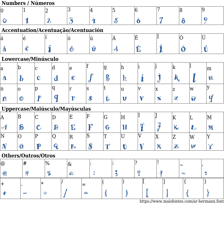 Ar Hermann：無料フォントをダウンロード | MaisFontes